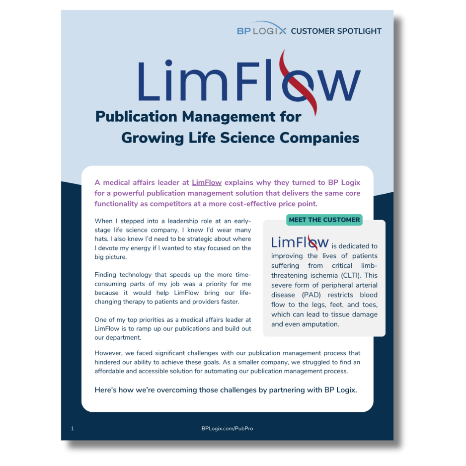 LimFlow | PubPro Customer Story | BP Logix